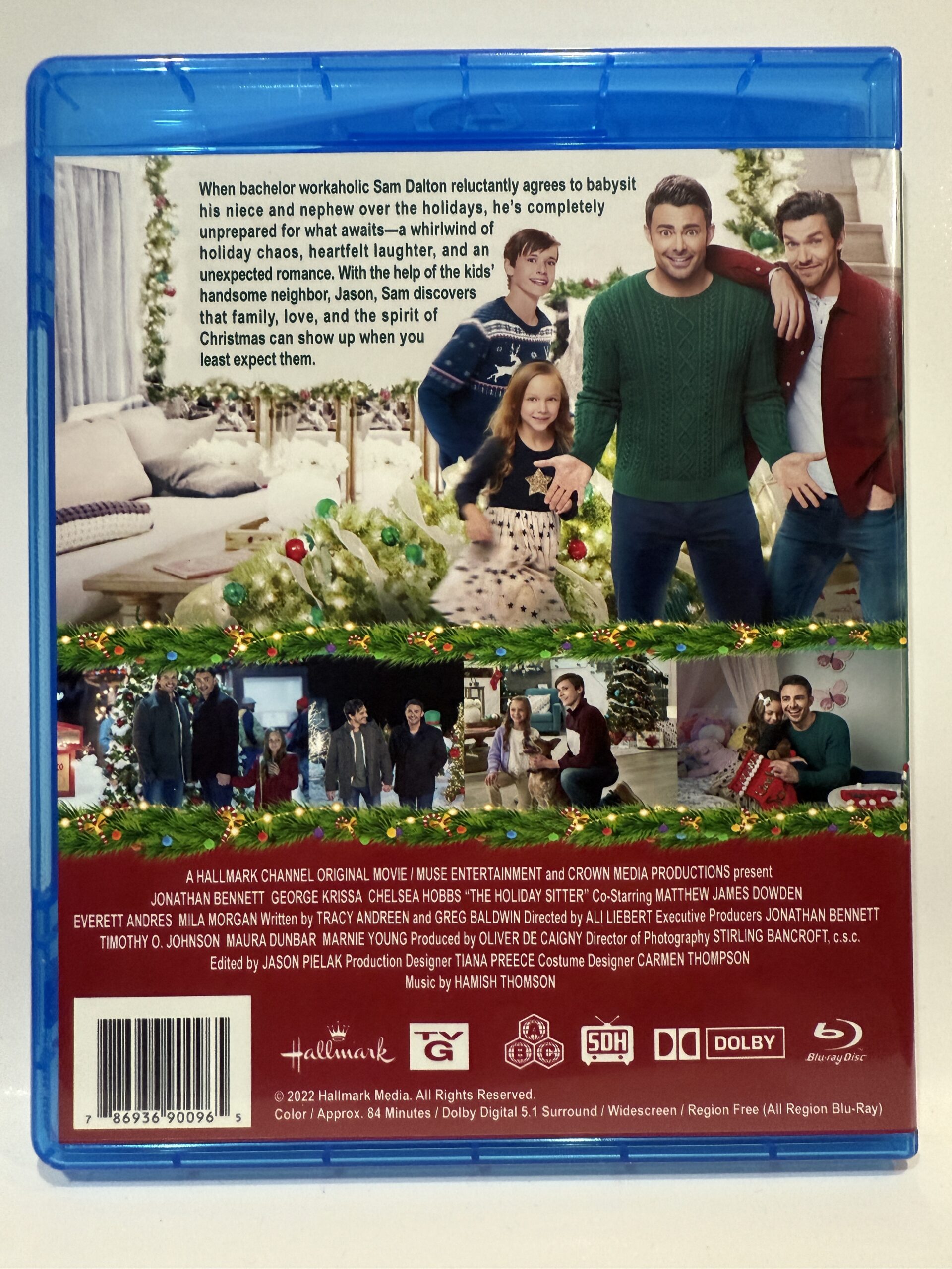 The Holiday Sitter (Blu-ray, 2022, Hallmark Channel) All Region, Brand ...