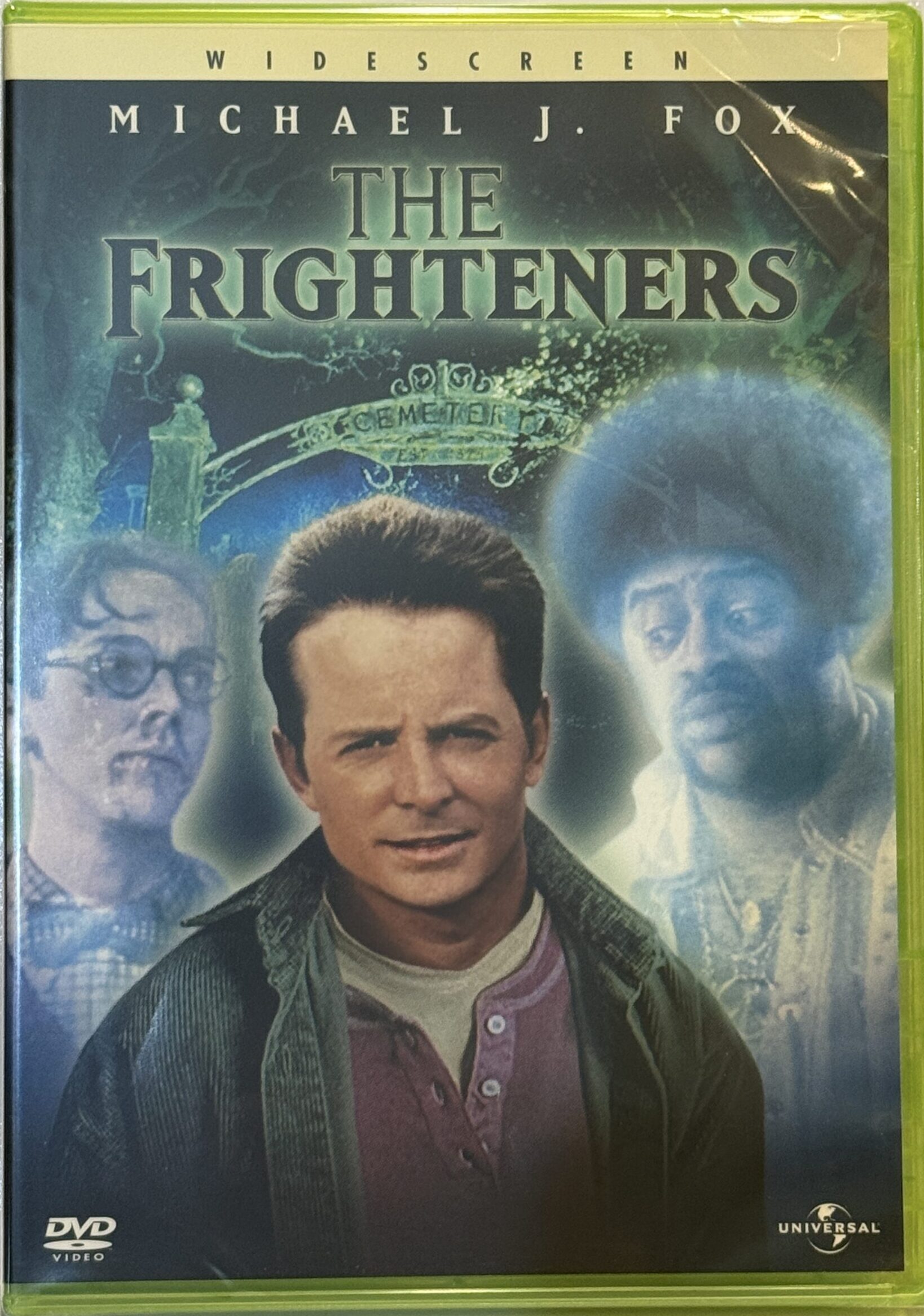 The Frighteners (DVD, 1996, Universal Pictures) Repack / Ecto Green DVD ...